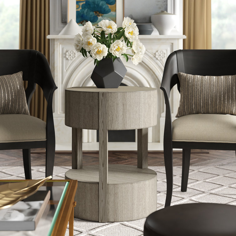 Bernhardt Calder Round End Table | Perigold